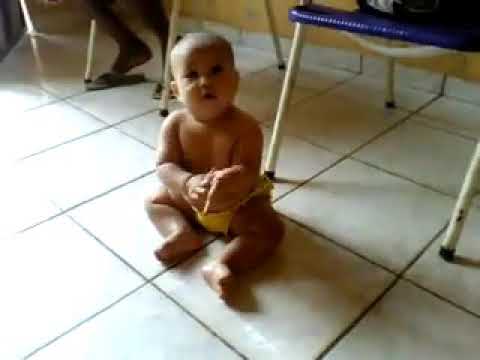 Minha prima bebê linda maravilhoso - YouTube