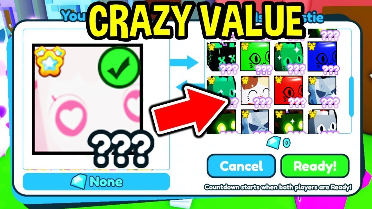 What Do People Trade for a HUGE LOVE LAMB in Pet Simulator X - YouTube