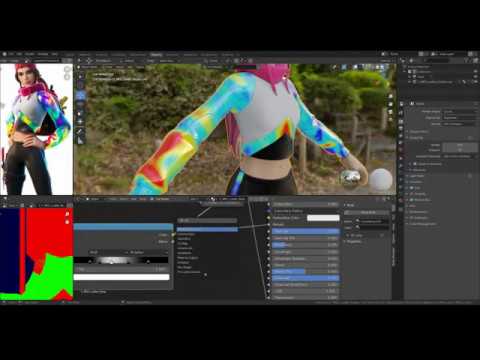 Setting up the Loserfruit skin's nodes - YouTube