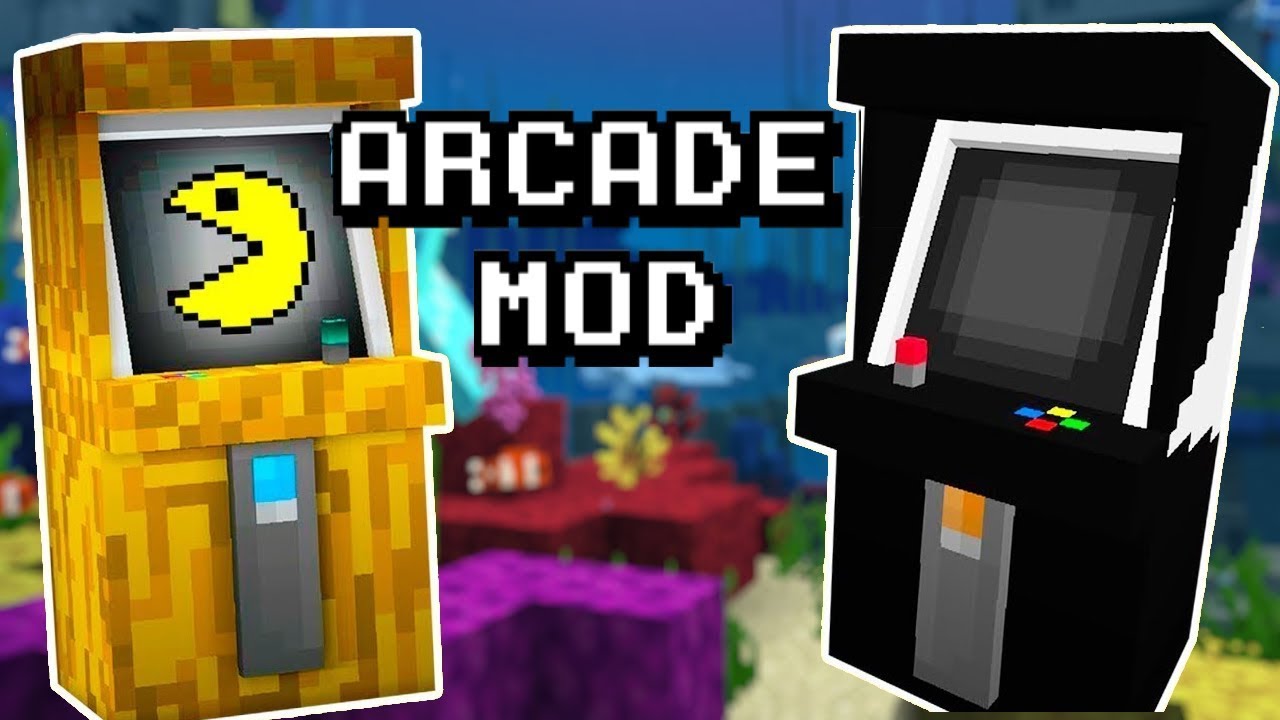 ARCADE MOD (minecraft mod 1.12.2) Rewiew - YouTube