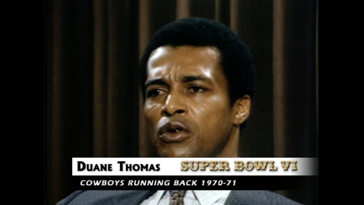 Duane Thomas Cowboys RB Super Bowl V HD - YouTube