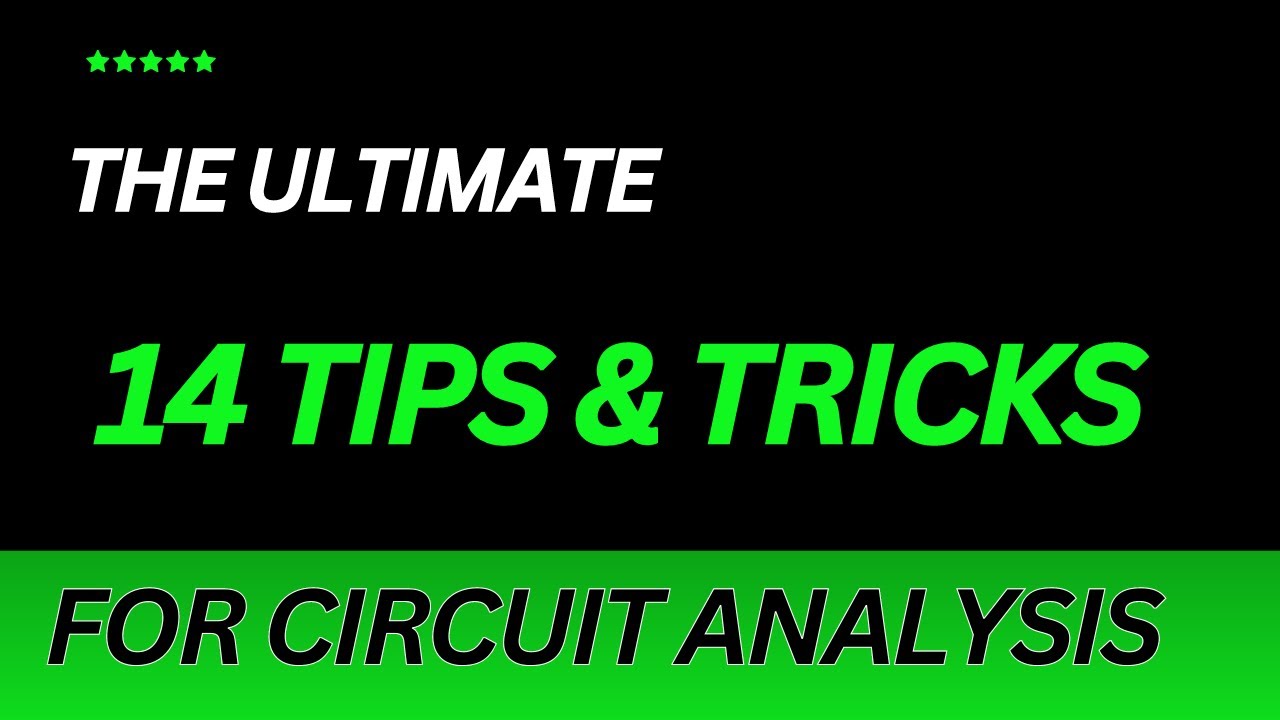 Beginners Guide, Tips, and Tricks for Solving Electric Circuits - YouTube