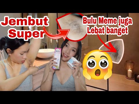 Ahirnya Jembut Terpanjangku bisa dicukur❗Bulu ketiak || Waxing Underarms Using Veet⁉️