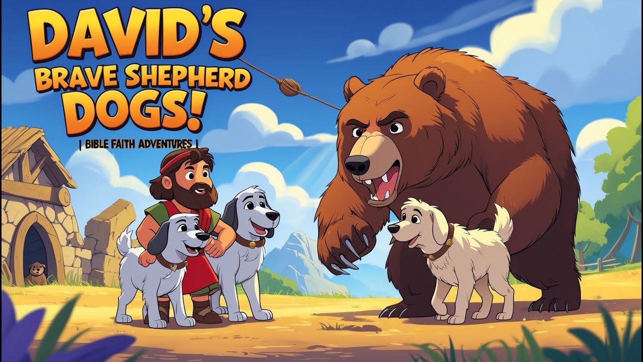 David's Brave Shepherd Dogs! | Bible Faith Adventures | Tiny Faith ...