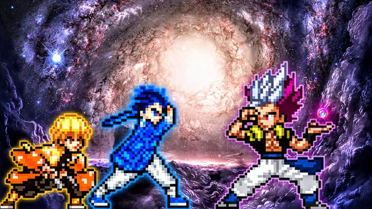 Tanjiro Ice Breath OP (New) & Zenitsu Last Arc OP VS Gogeta Ultra Ego ...