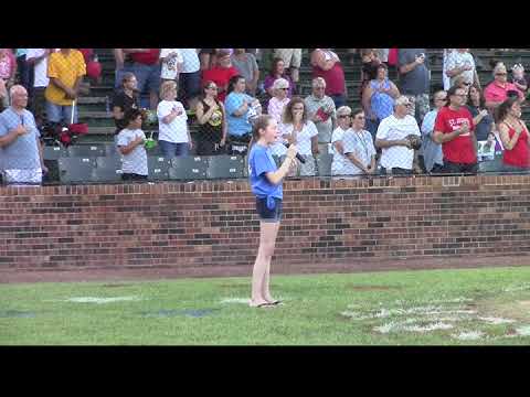 National Anthem for the St. Joseph Mustangs 2019 - YouTube