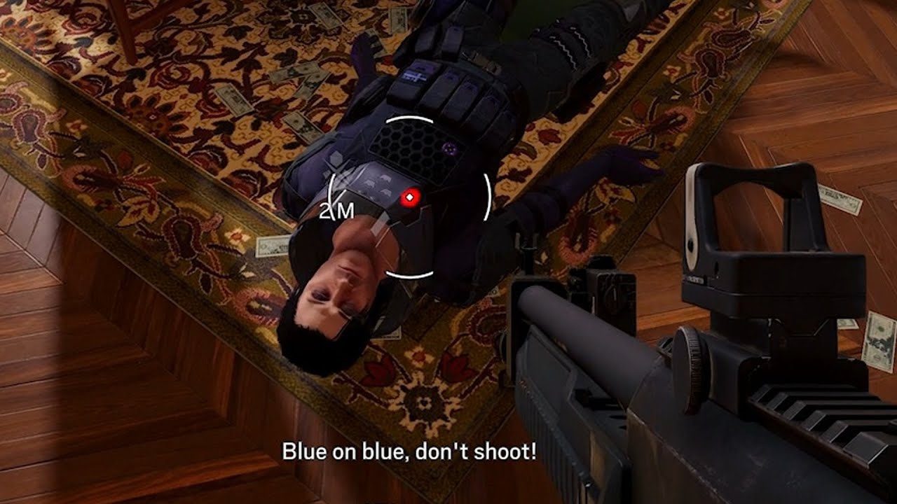 i got yelled at for team killing on r6 - YouTube