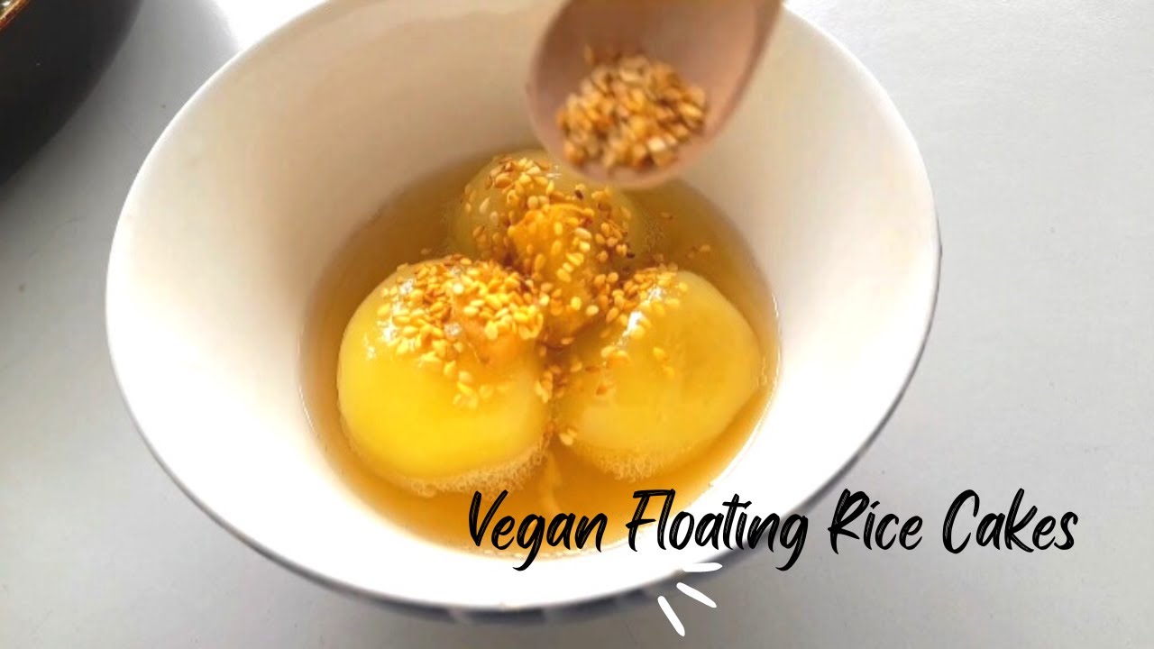 Vegan Vietnamese Floating Rice Cake - Bánh trôi bánh chay - YouTube