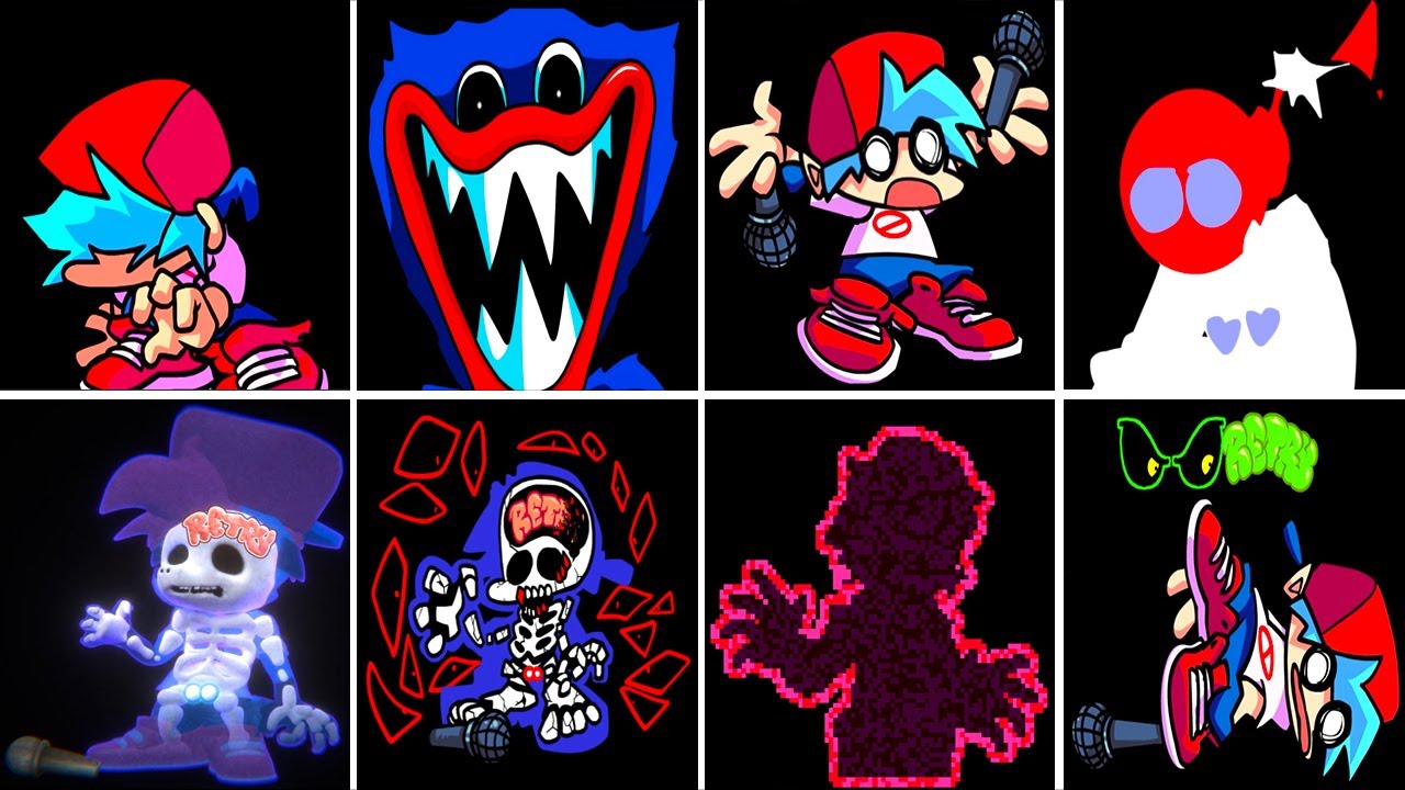 16 The Best Game Over Screen in FNF #5 - Friday Night Funkin' - YouTube