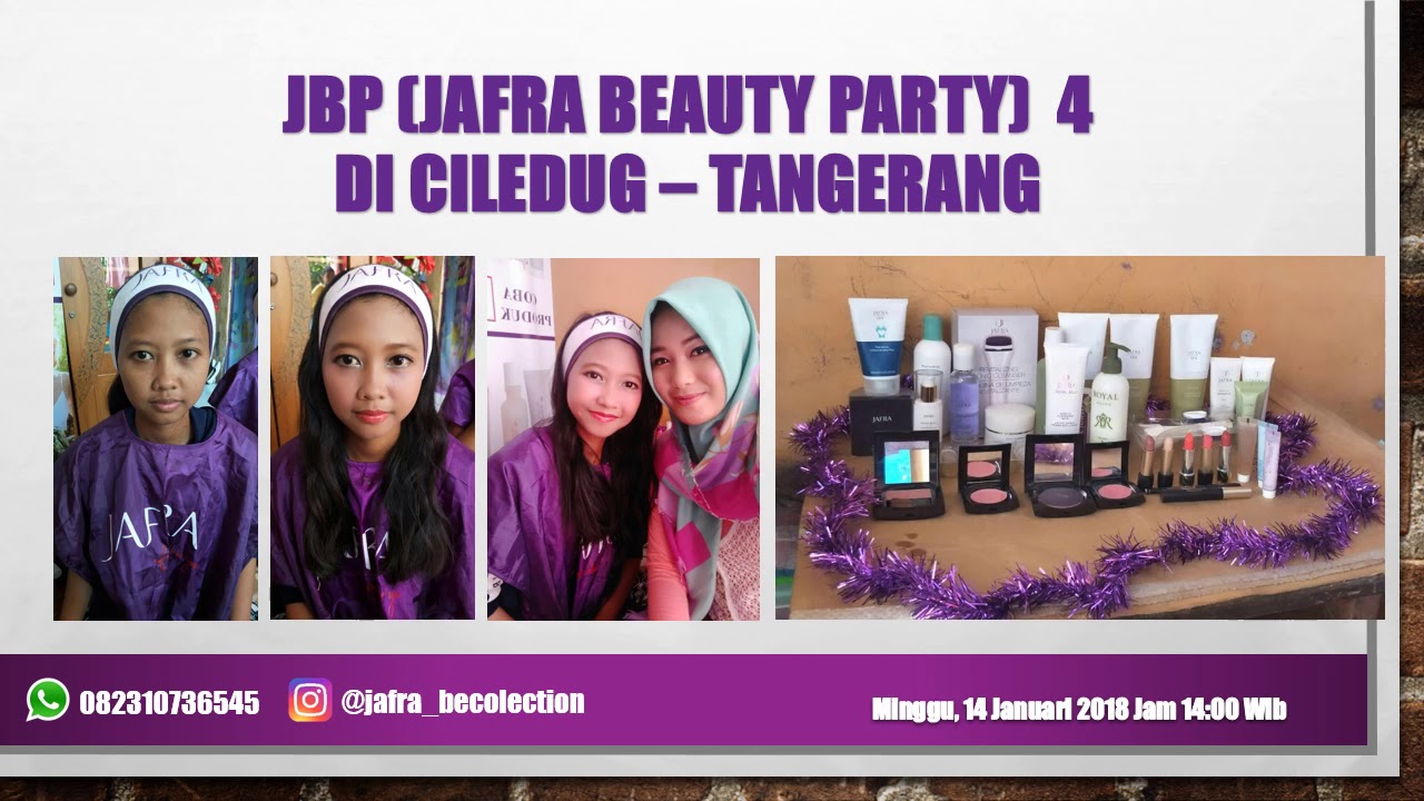 JBP (JAFRA BEAUTY PARTY) - YouTube