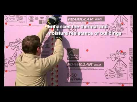 Owens Corning Energy Complete Wall System - YouTube