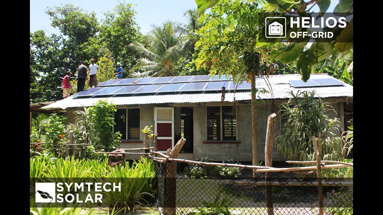 Symtech Solar Pakin Atoll Project - YouTube