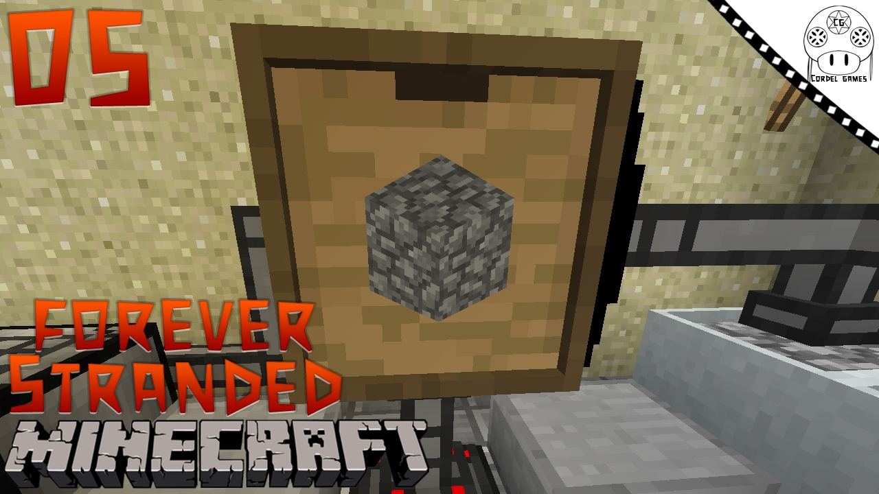 FOREVER STRANDED - #5 GERADOR DE COBBLESTONE - YouTube