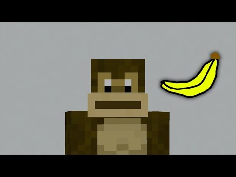 going absolutely bananas in minecraft