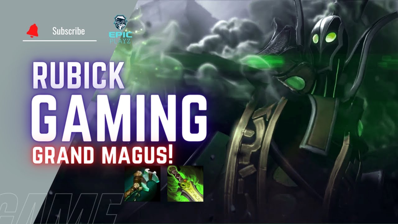 Grand Magus! | Dota 2 Patch 7.35d Rubick Gameplay Highlights - YouTube