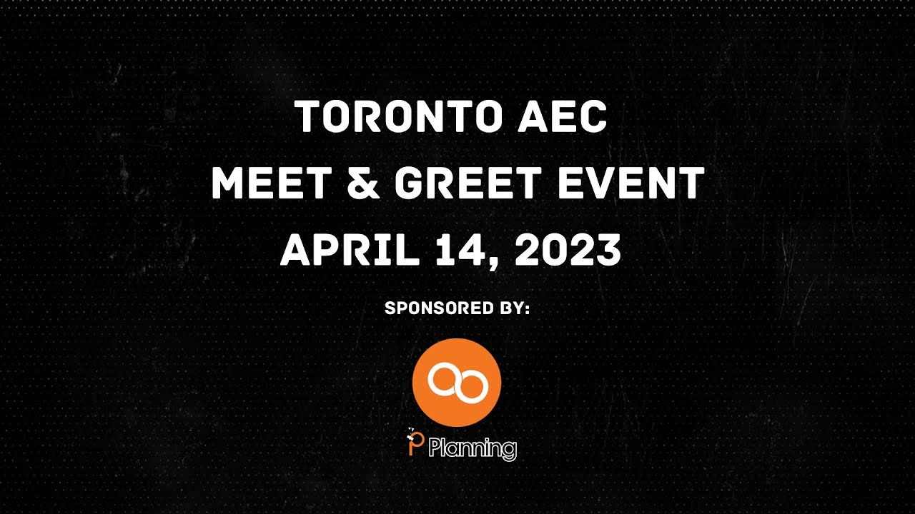 TemoTakesOn: Toronto AEC Meet & Greet Event - YouTube
