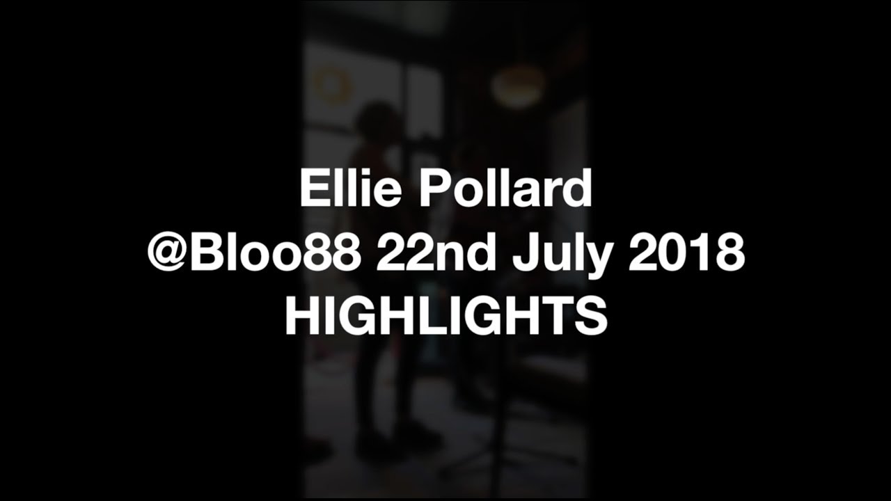 Ellie Pollard LIVE Acoustic Music at Bloo88 (HIGHLIGHTS) - YouTube