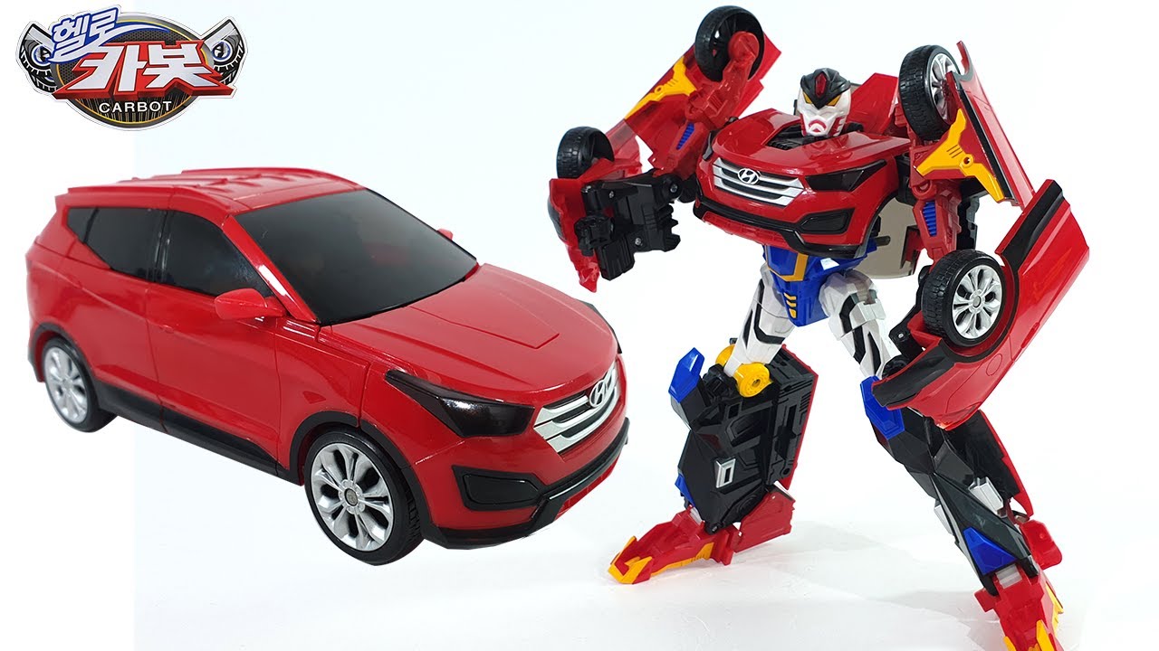 [헬로카봇]의리의 화신 에이스 변신 자동차 로봇 Hello Carbot A car robot that transforms ...