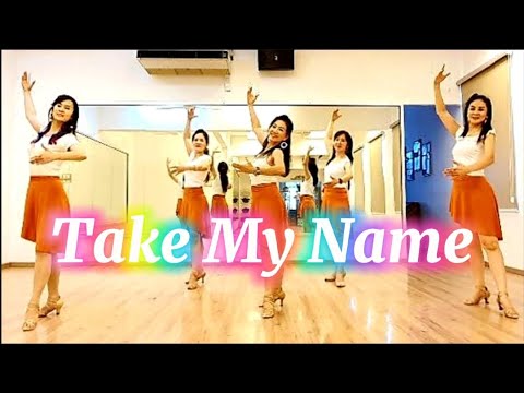 Take My Name Linedance ( Dance & Walk Through ) - YouTube