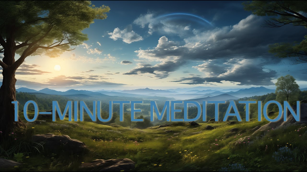 10-Minute Meditation Music With Ambient Piano Sounds - YouTube