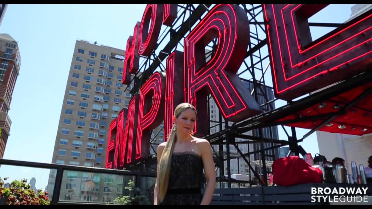 Kelli O'Hara in Randi Rahm for Broadway Style Guide Photo Shoot - YouTube