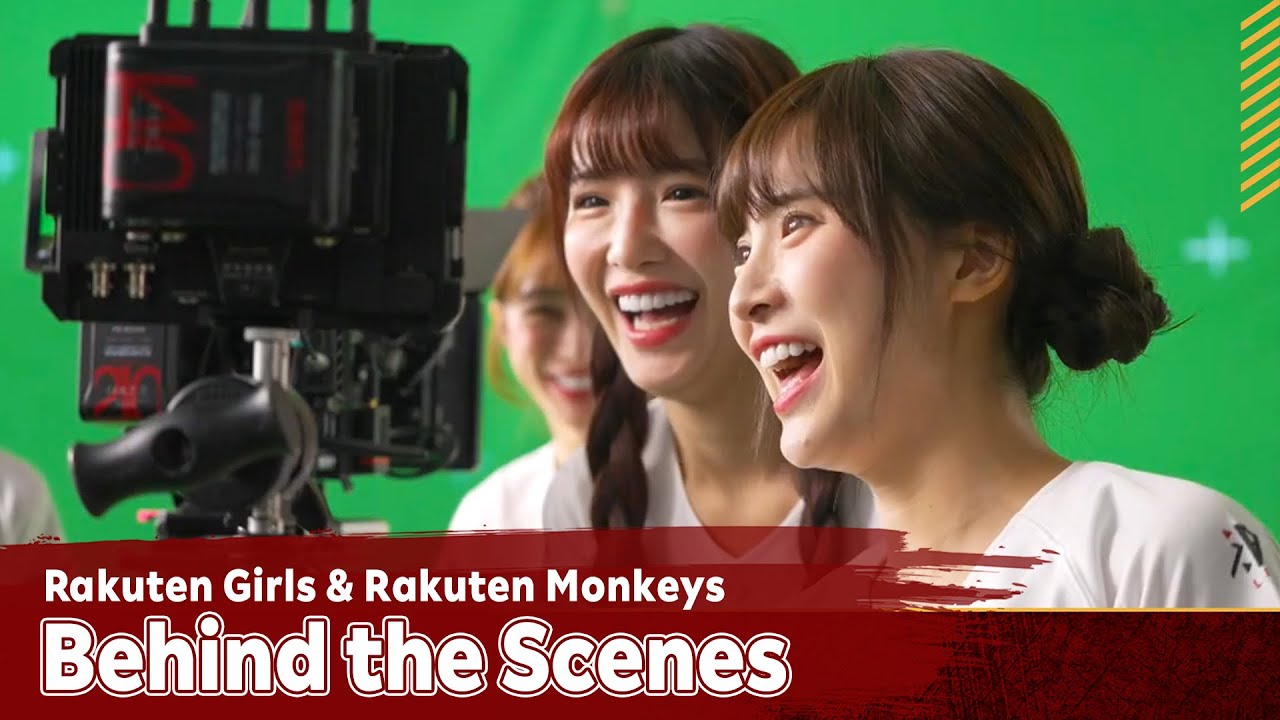 Behind the scenes with the Rakuten Monkeys and Rakuten Girls - YouTube