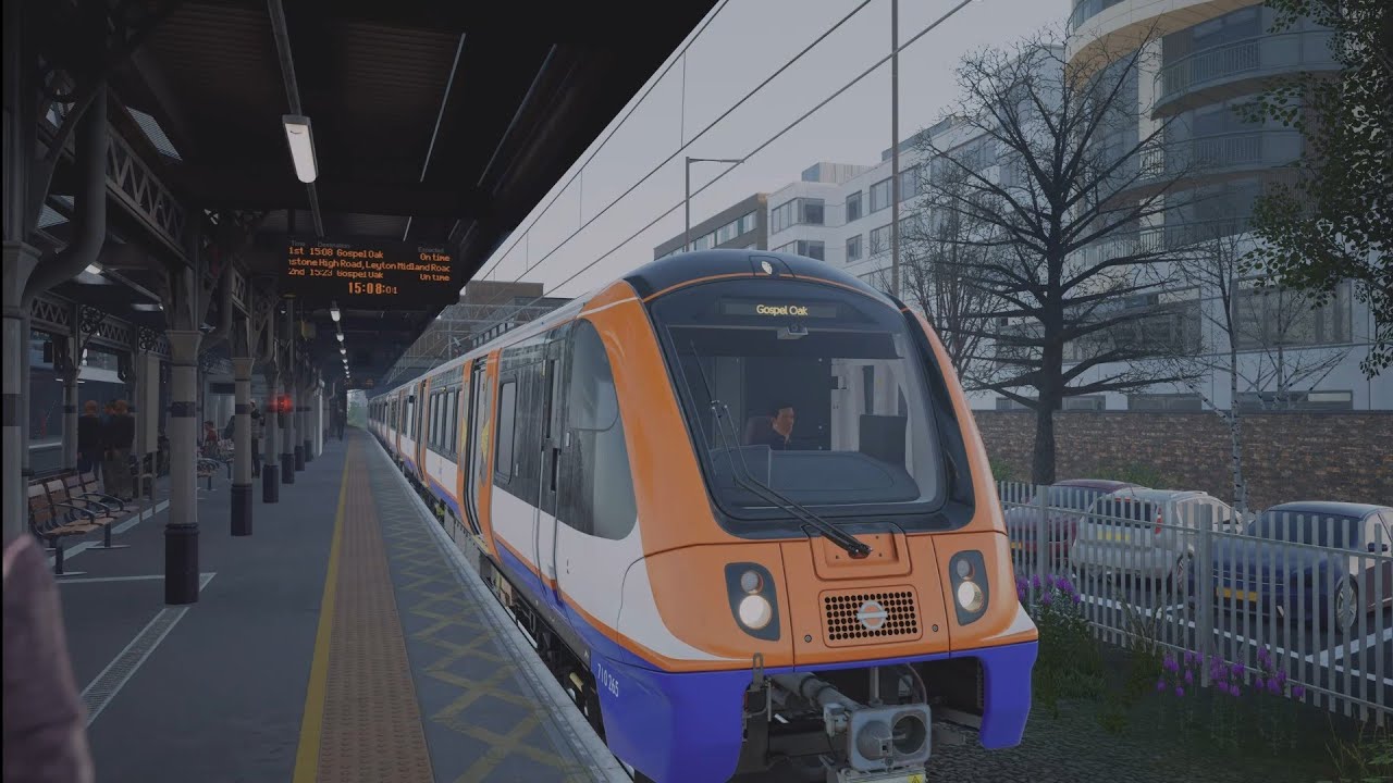 TSW5 - Goblin Line - Class 710 Aventra - Barking Riverside to Gospel ...