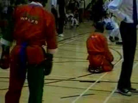 itf tkd 1st fight - YouTube
