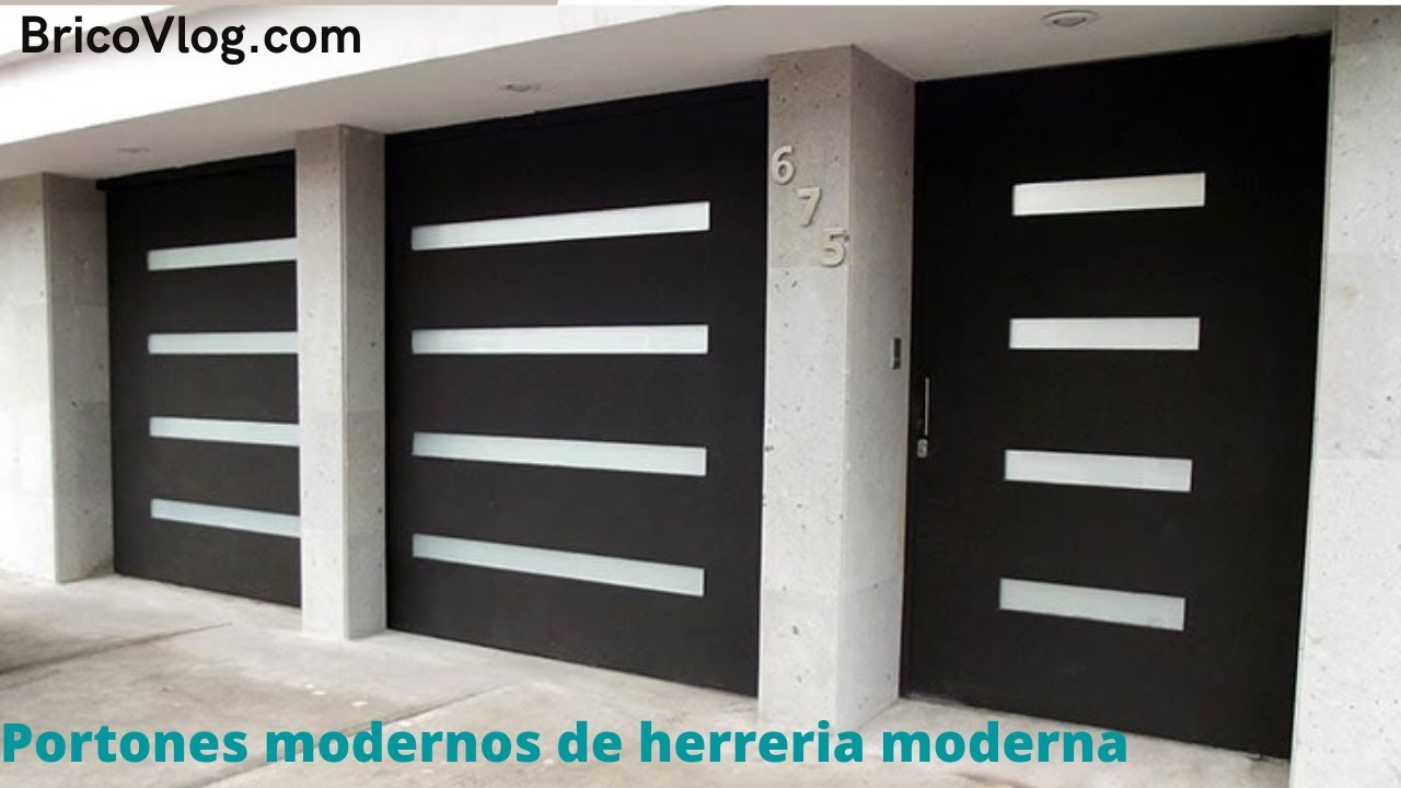 Portones Modernos de Herrería 2025 - YouTube