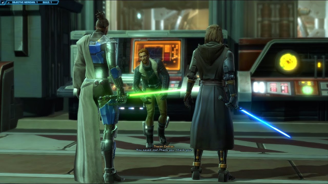 SWTOR Onslaught | Tharan Cedrax Reunion (+All Answers) - YouTube