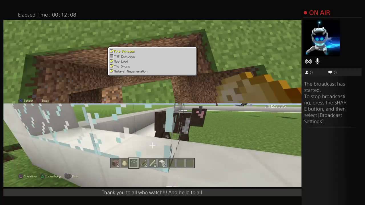 Building random stuff in minecraft - YouTube