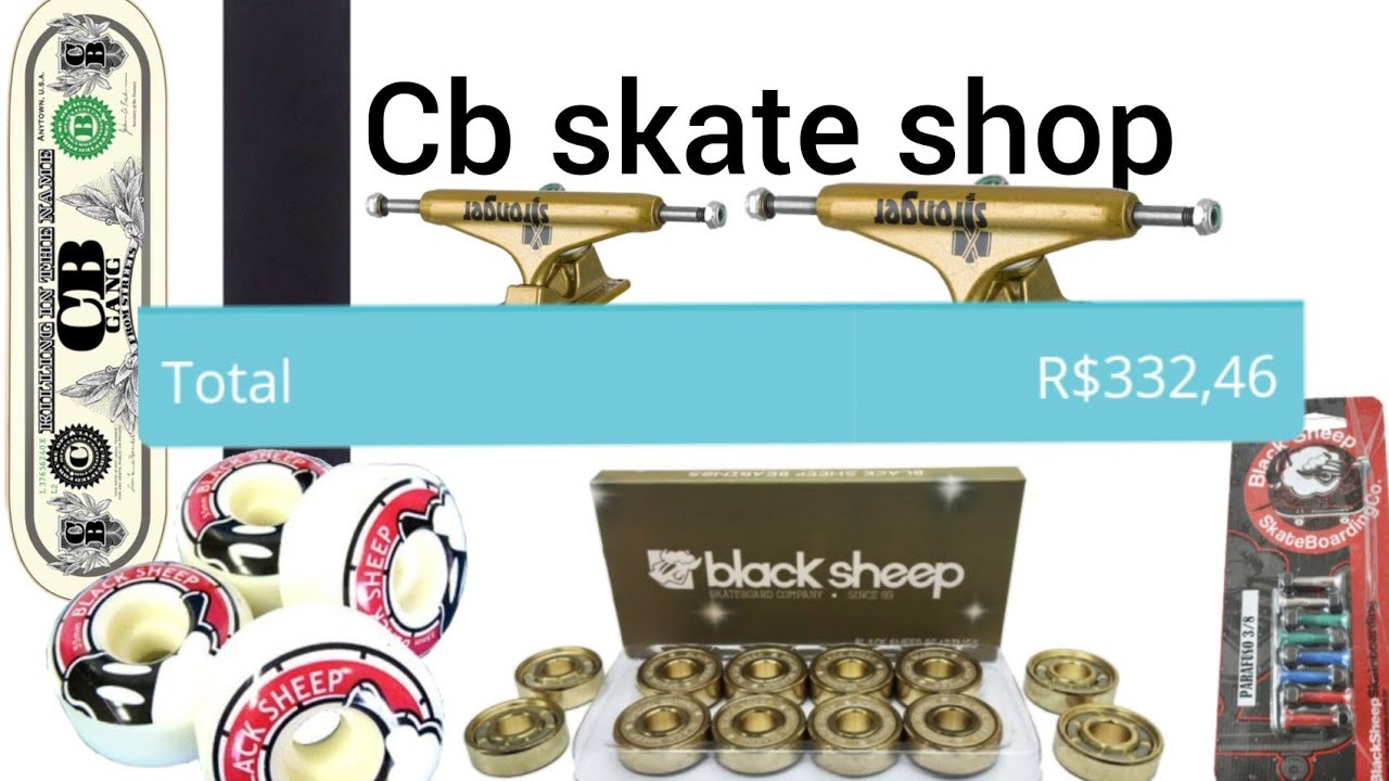 Como montar skate bom e barato pela cb skate shop - YouTube