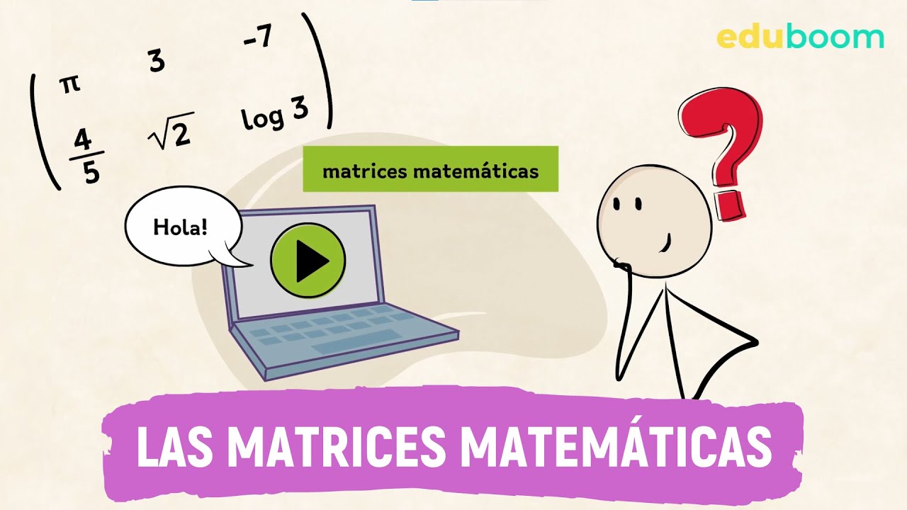 Definición de matriz :: Matemáticas, 2° Bachillerato - YouTube