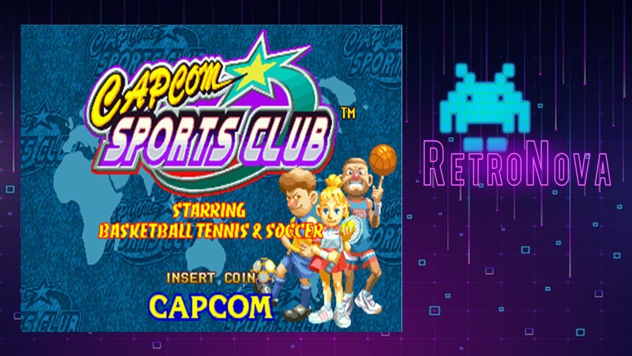 Capcom Sports Club (Arcade) (Comentado) - YouTube