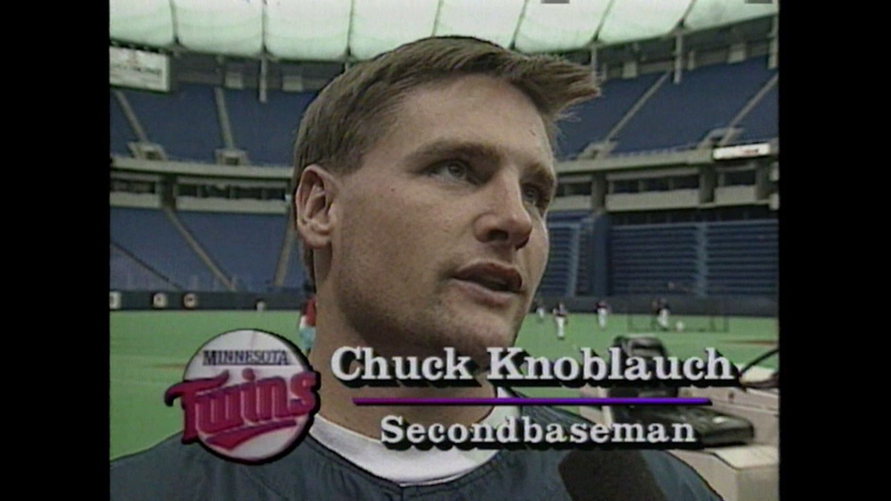 Minnesota Twins' Scott Erickson & Chuck Knoblauch - YouTube