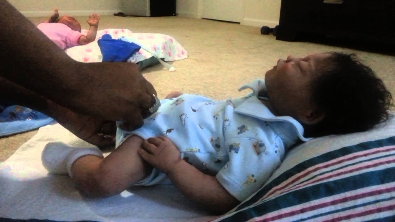 Silicone Baby Changing Video - YouTube