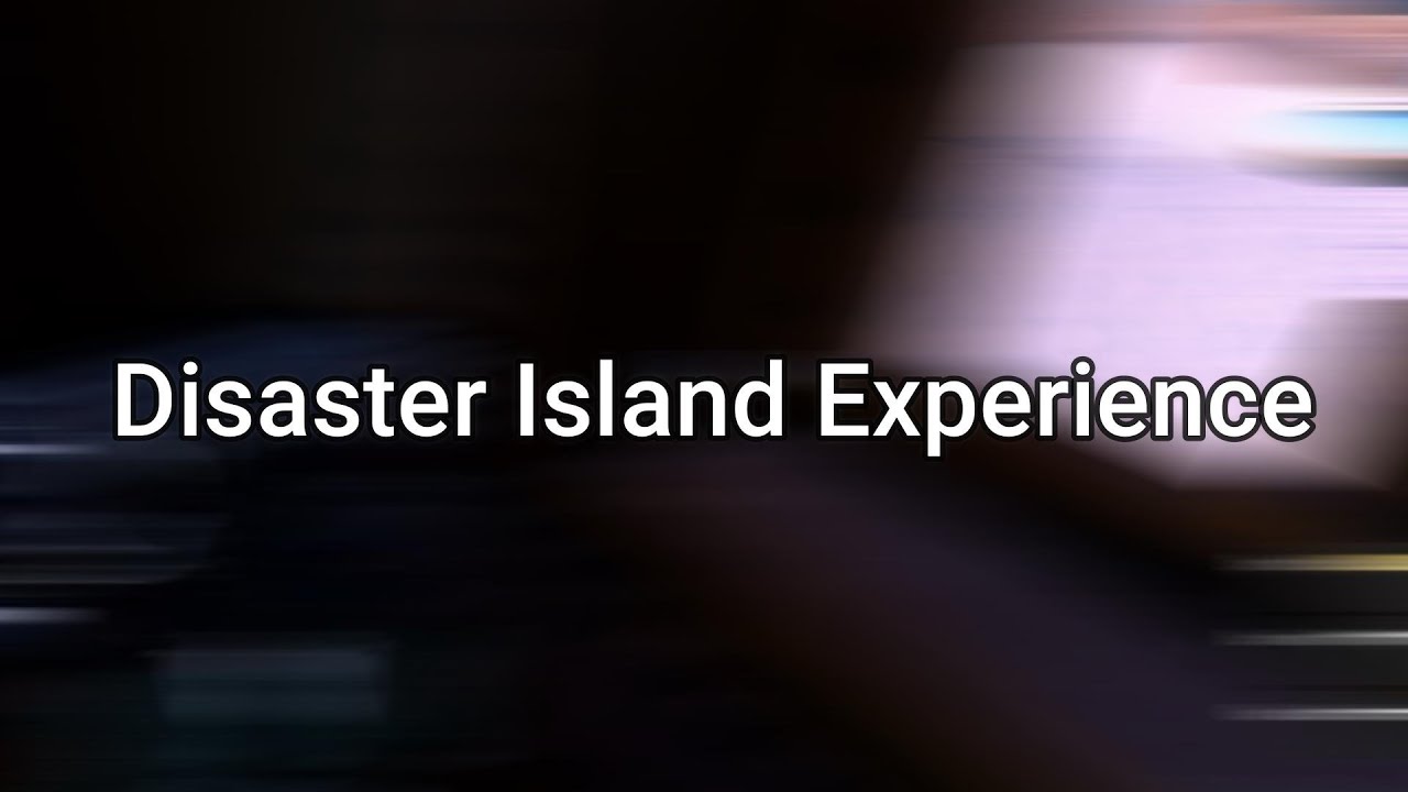 Roblox Disaster Island Experience - YouTube