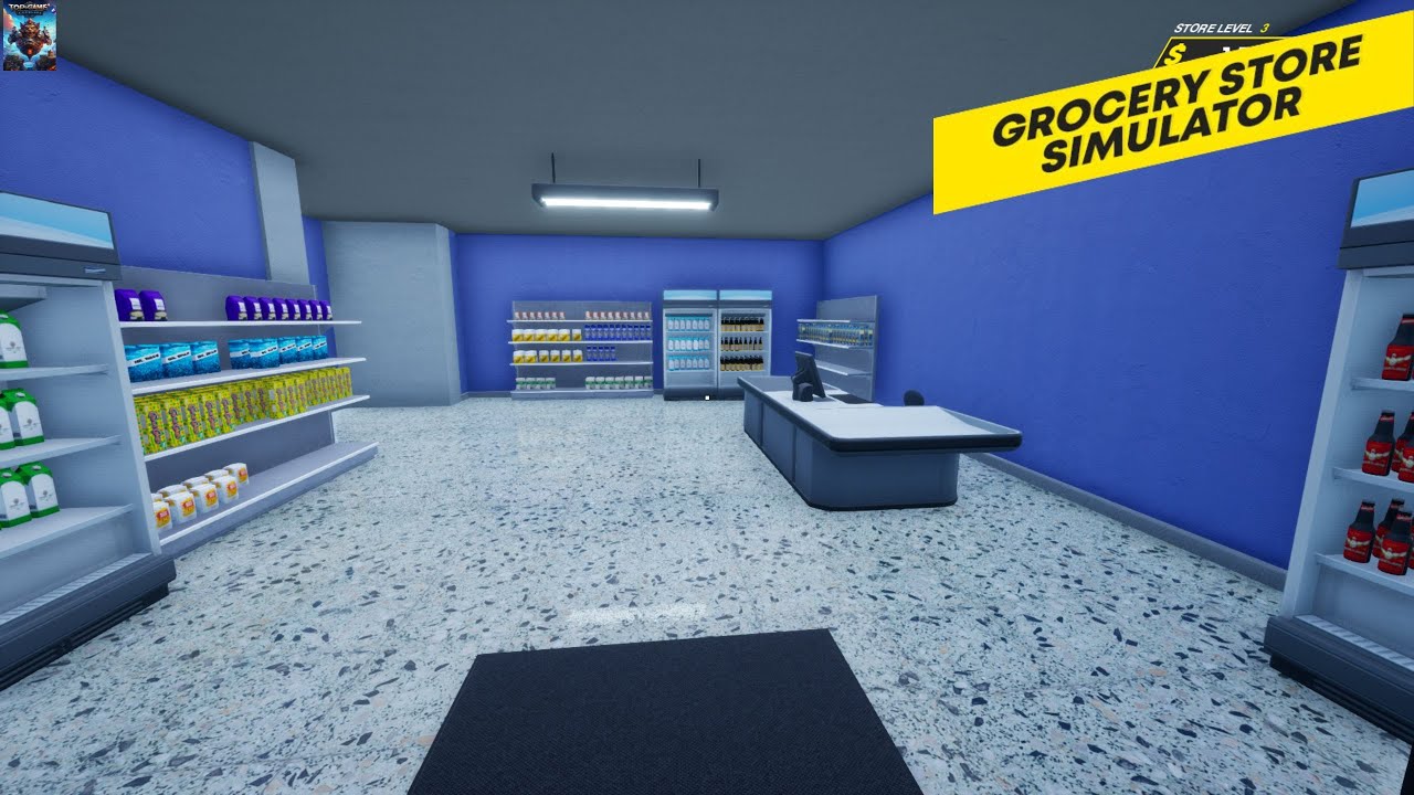 Grocery Store Simulator - Store level 3🌝New products ( Simulator 2024 ...