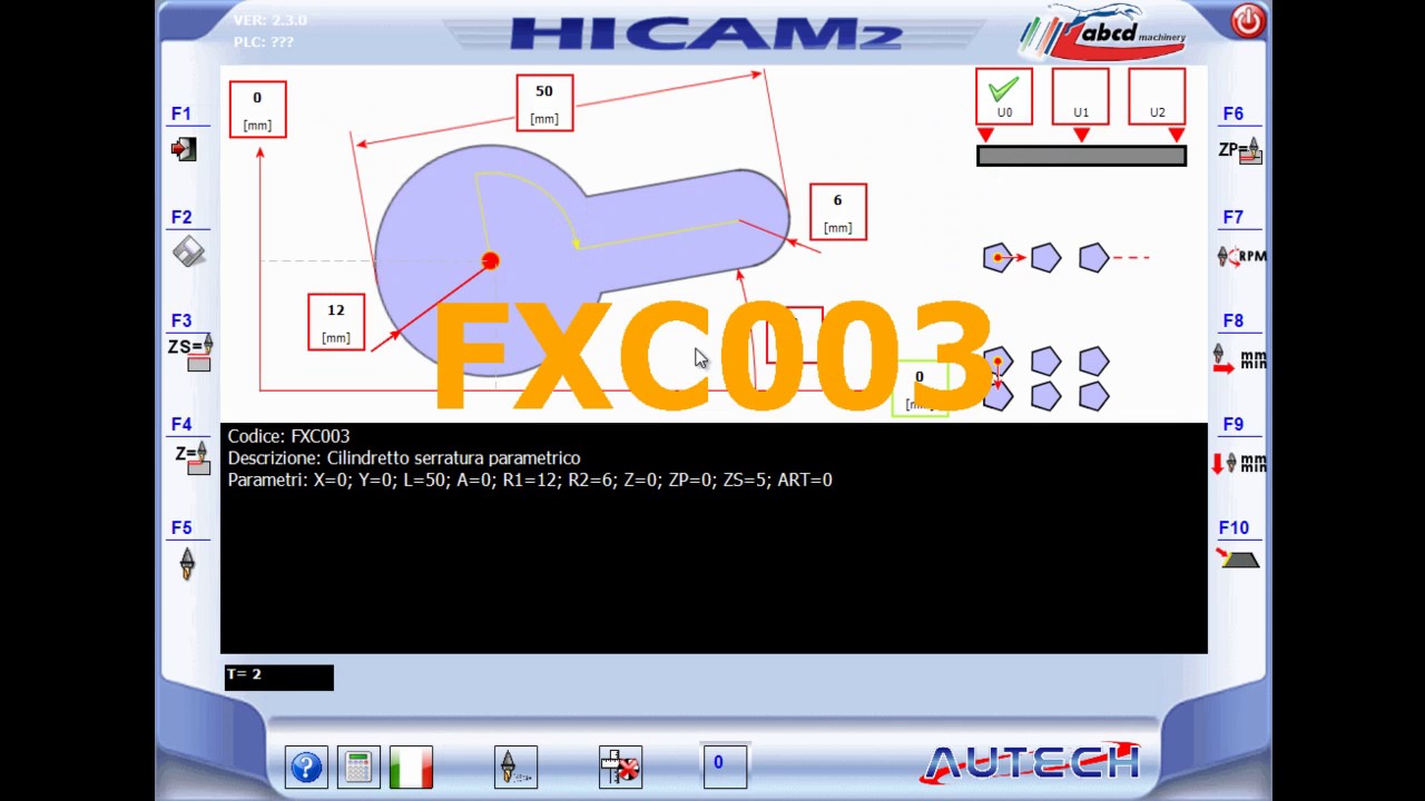 Hicam2 Aluminum machinery - YouTube