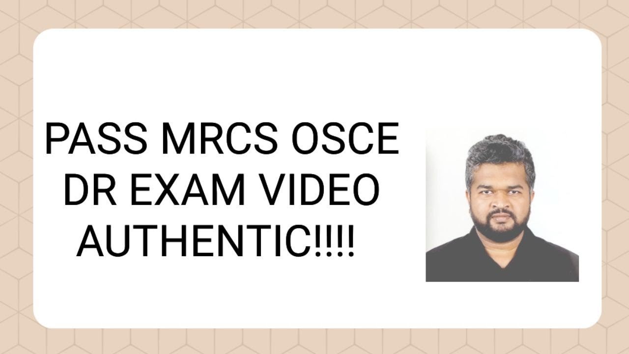 Hand examination mrcs dr.exam - YouTube