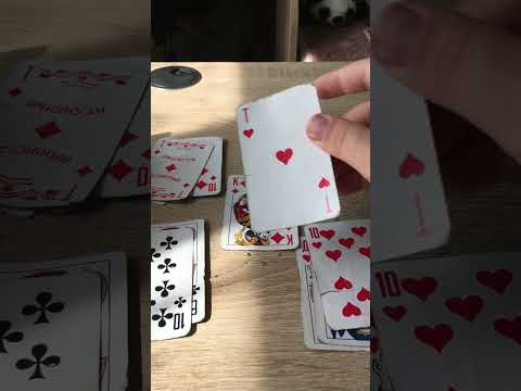 Необычный фокус с картами