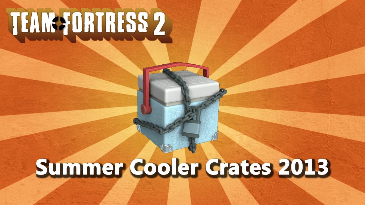 TF2: NEW Summer Cooler Crates Unboxing (2013) - YouTube
