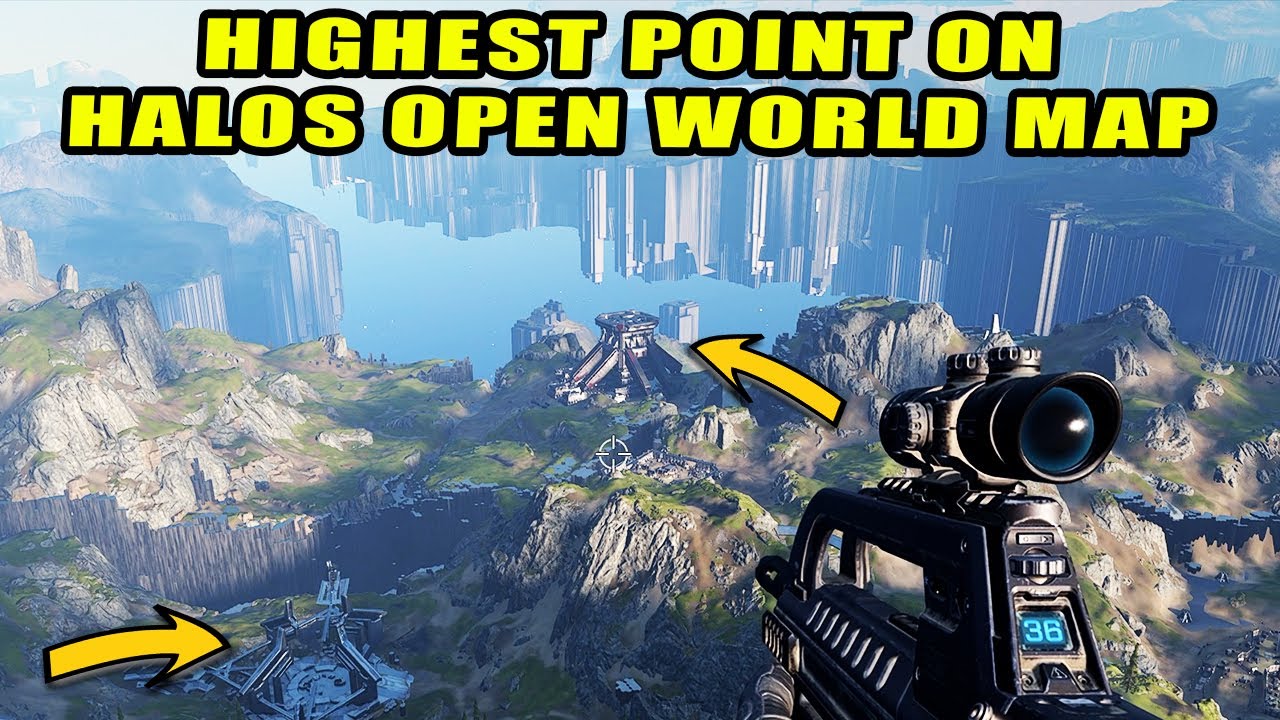 Climbing The Tallest Mountain On The Halo Infinite Map- Halo Infinite ...