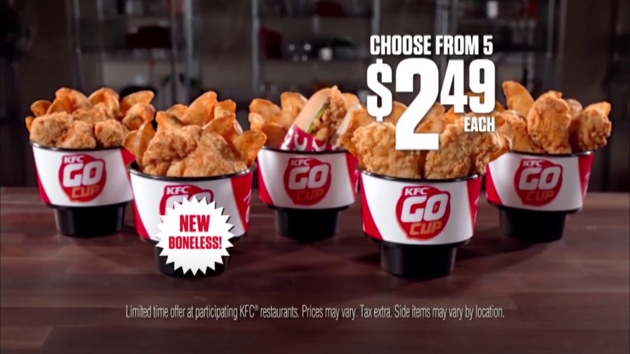 KFC Go Cups Commercial - YouTube