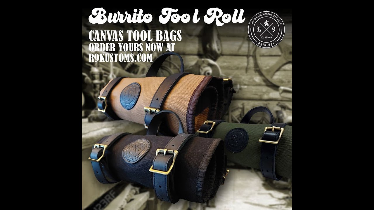 Harley Davidson Chopper Burrito Tool Roll #chopperstyle #chopper # ...