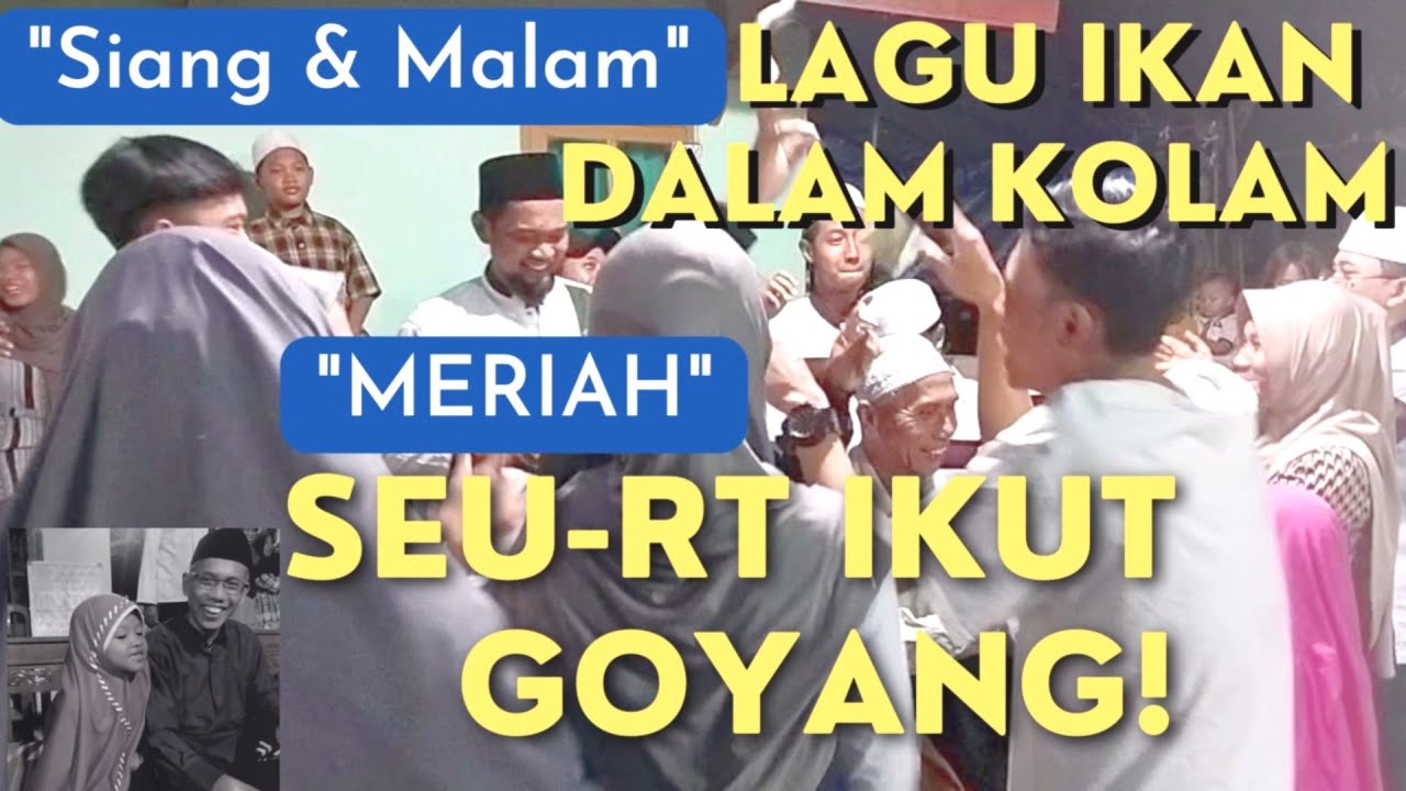 Lagu Ikan Dalam Kolam, "Meriah" Siang Malam - (Cover) Nurul Hidayah ...