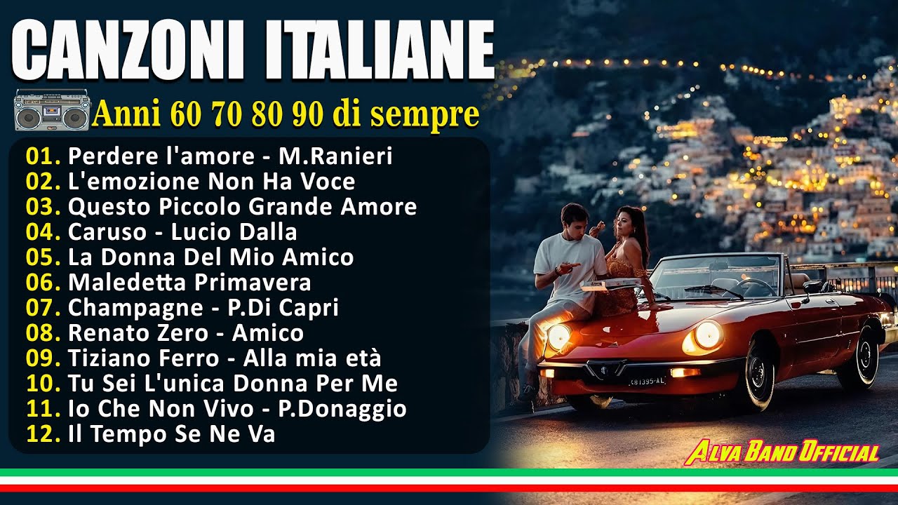 Le 40 migliori canzoni italiane || Musica Italiana – Canzoni italiane ...