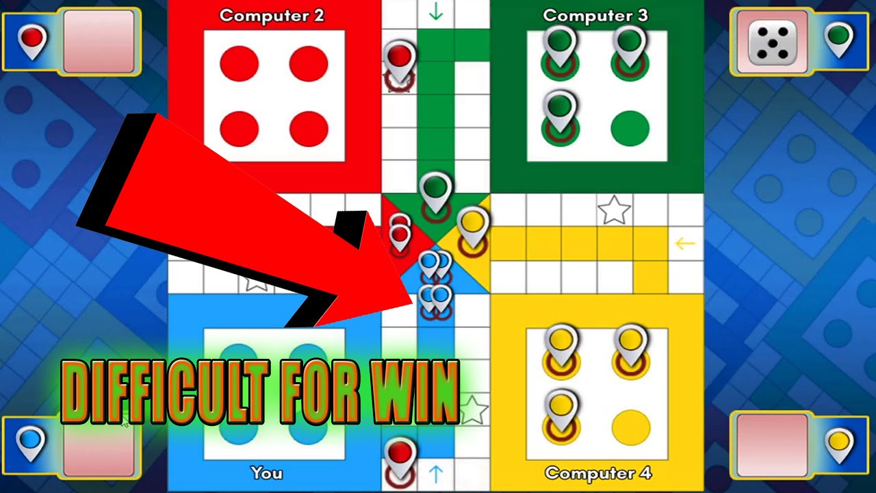 my last token very tuff for red || ludo king gameplay || ludo king # ...