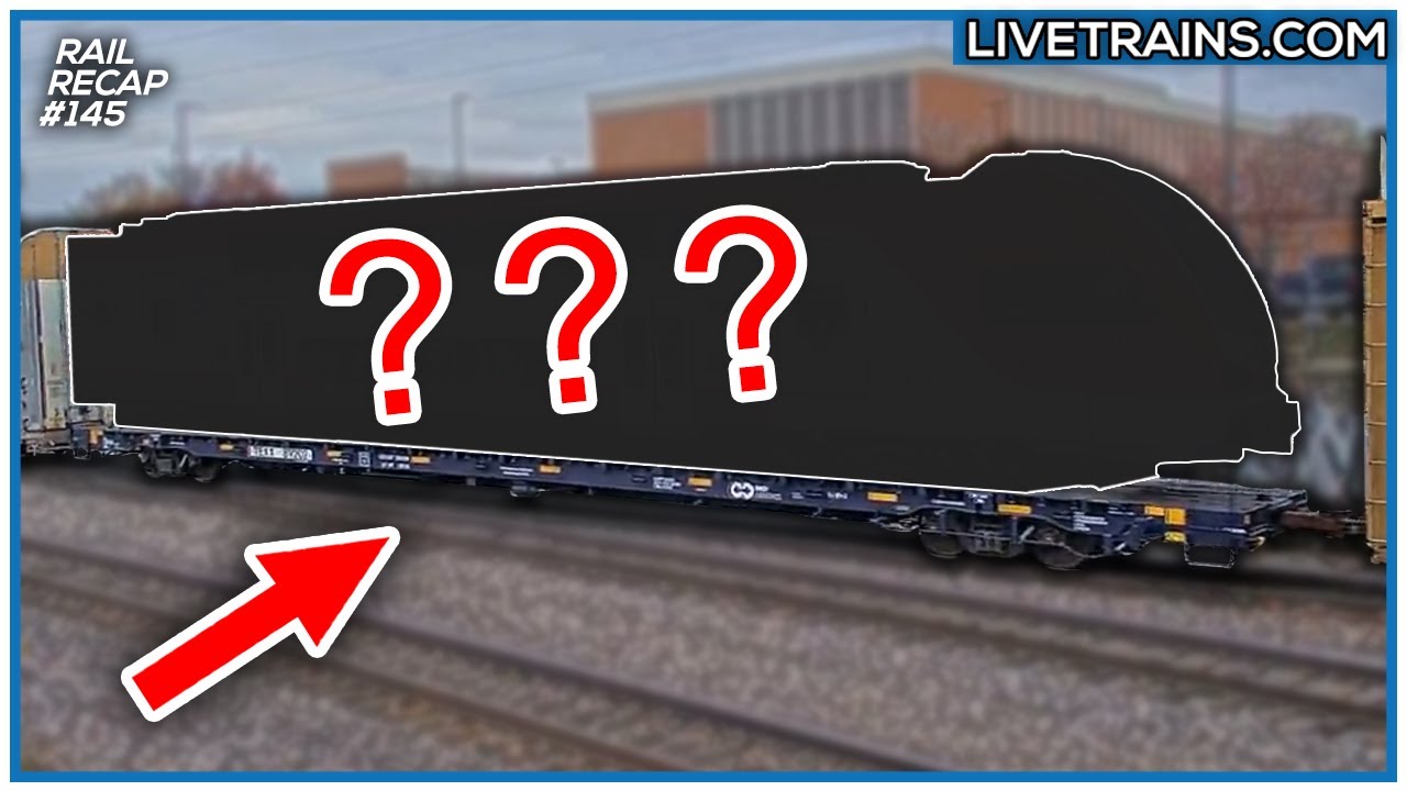 TRAIN Has INTERESTING Load, But WHAT IS IT? | Rail RECAP #145 - YouTube