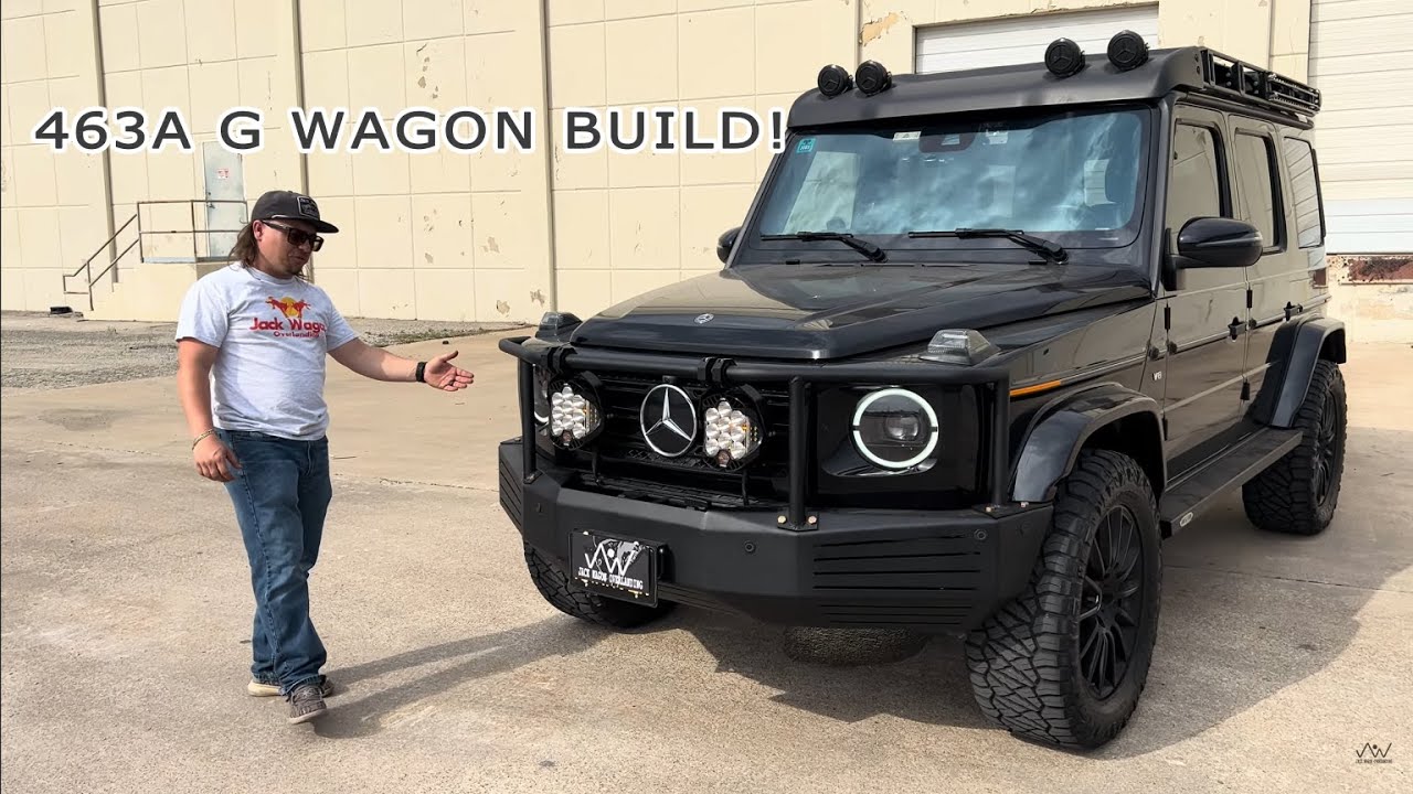W463A 2019 Mercedes G550 Lifted and Armored Build Walkaround - YouTube